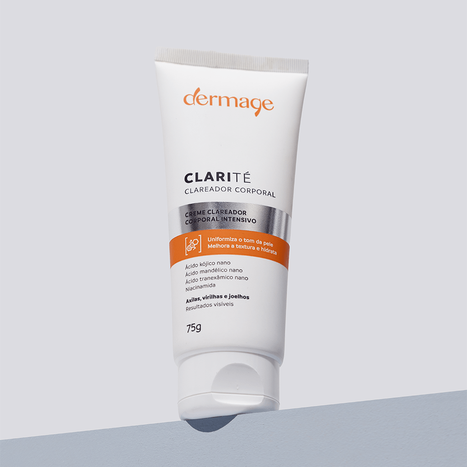 Clarité Clareador Corporal: Uniformidade para a pele